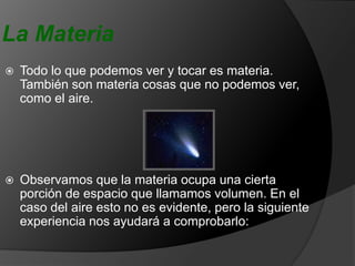 Importancia de la energia y de la materia | PPTX
