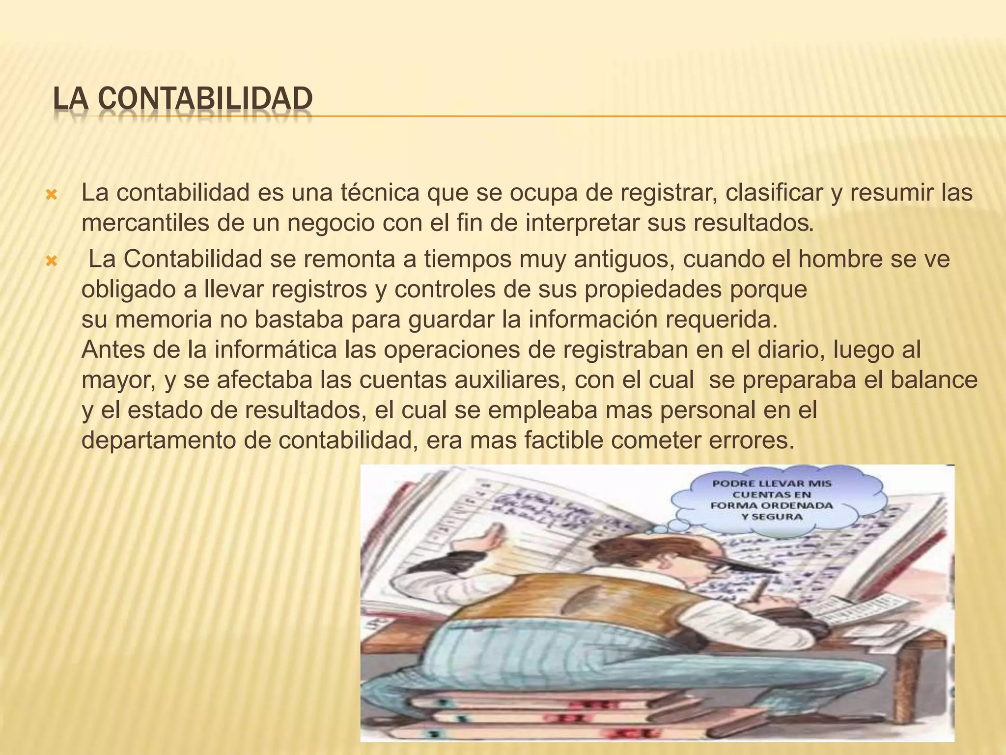 Importancia de la informática en la contabilidad presentado por yoselin ...