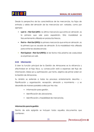 Importancia del almacen | PDF