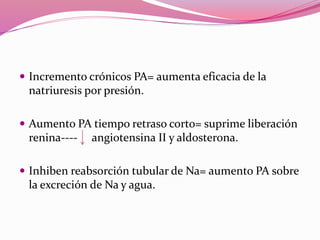 Importancia de la natriuresis por presion y de | PPTX