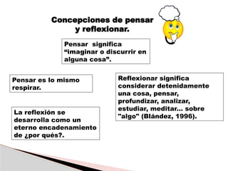 importancia de la relfexión para una educacion de calidad | PPTX