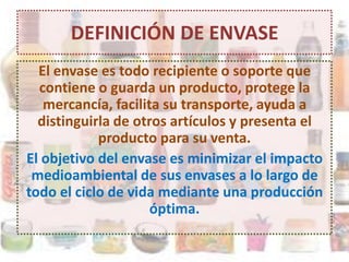 Importancia Del Envase Y Embalaje | PPTX