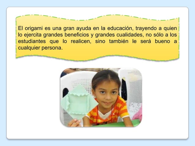 Importancia del origami en los niños y niñas por elizabeth garzon ...