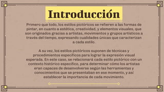Importancia de los estilos pictoricos a través de la historia-Tiffany ...