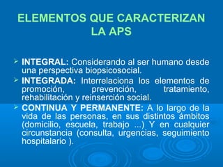 Importancia del primer nivel de atencion | PPT