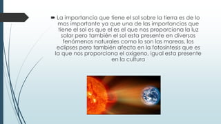 ¿Cuál Es La Función Del Sol? - Informataco: Información al día