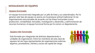 Importancia del trabajo en equipo en las organizaciones | PPTX