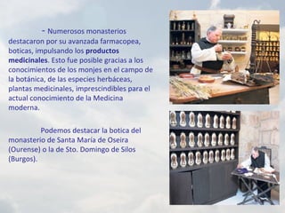 Importancia religiosa y cultural de los monasterios | PPT