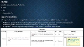Import and Export Duty Benefit schemes and Availing procedures.pptx