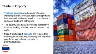 Import and Export in Thailand | PPTX