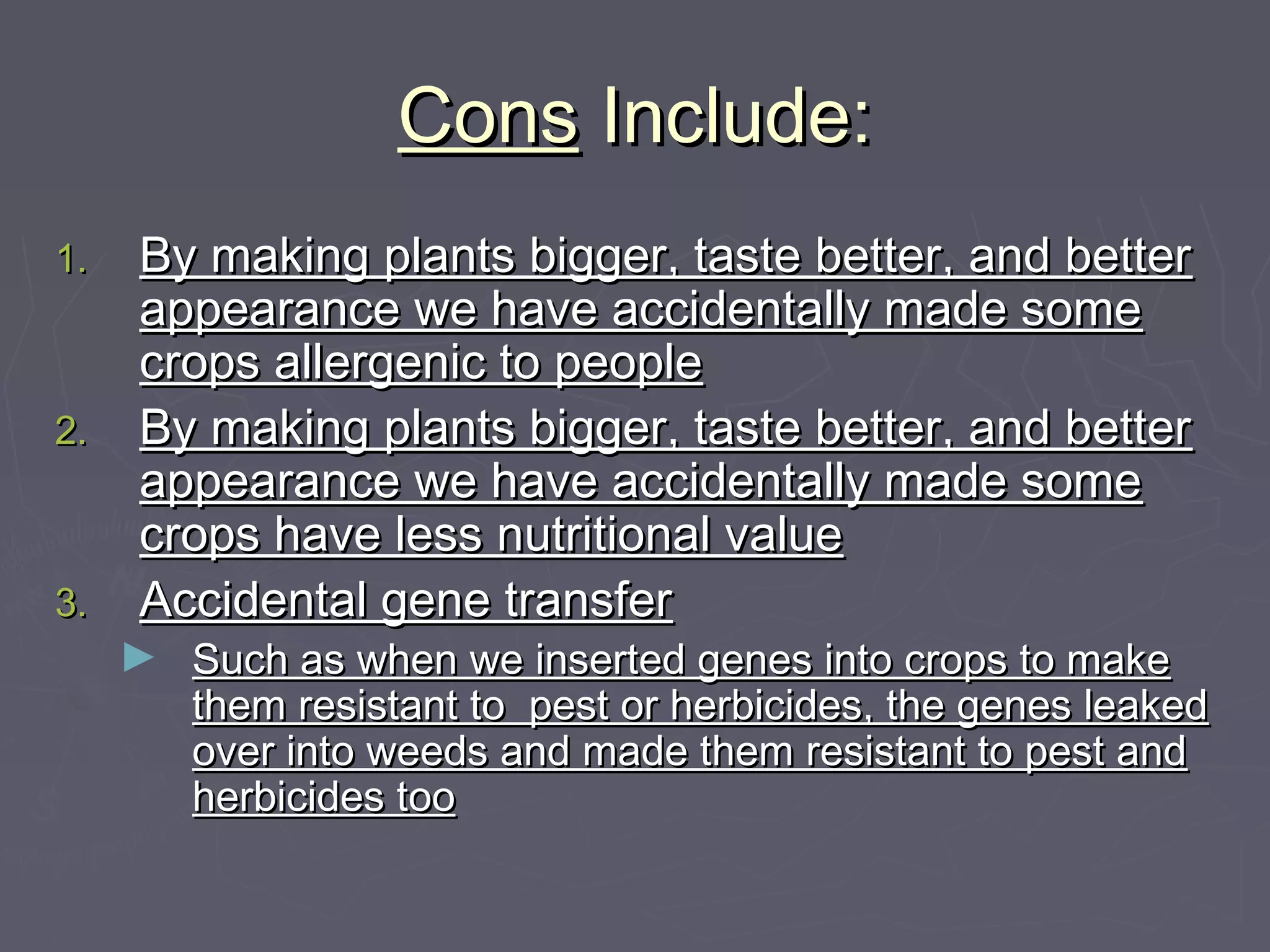 selective breeding and genetic engineering | PPT