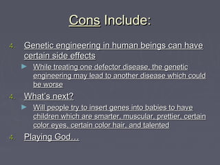 selective breeding and genetic engineering | PPT