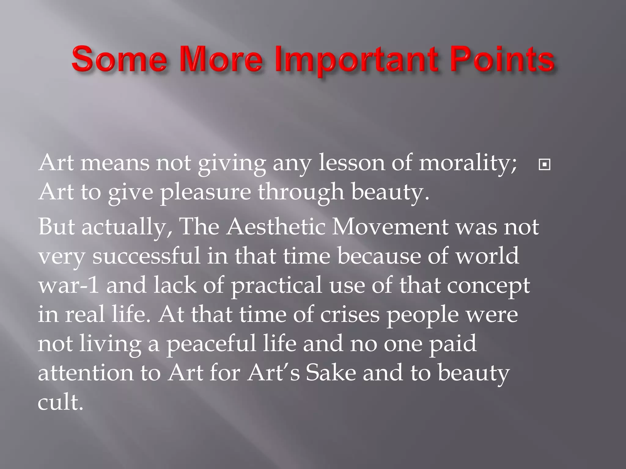 Important discussion-on-works-of-walter-pater | PPT