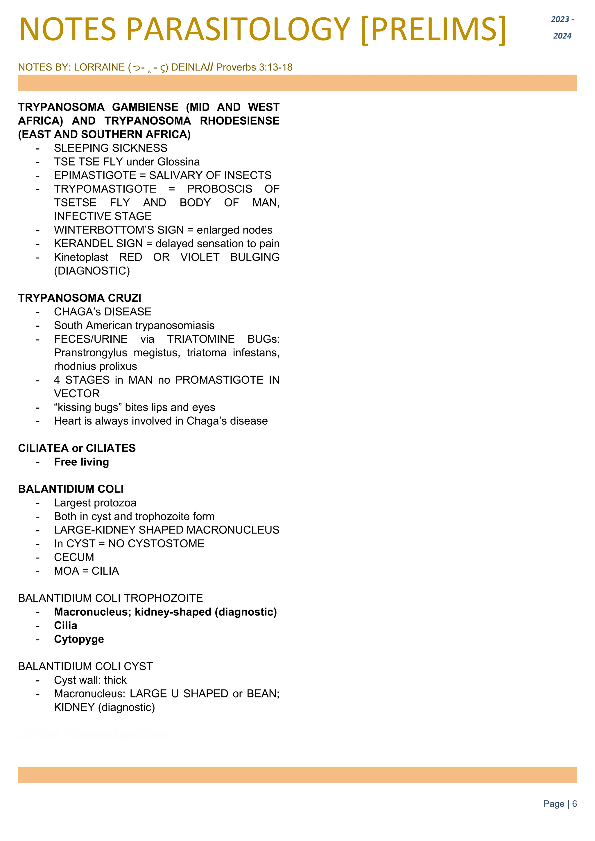 Parasites introduction for awareness to human | PDF