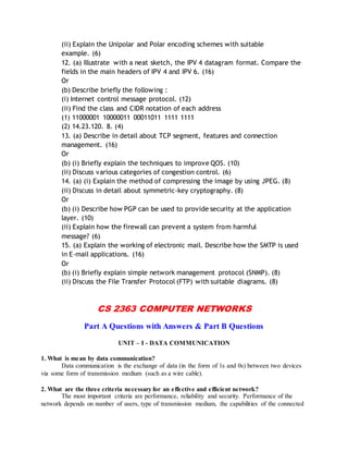 Important 16 marks questions | DOCX