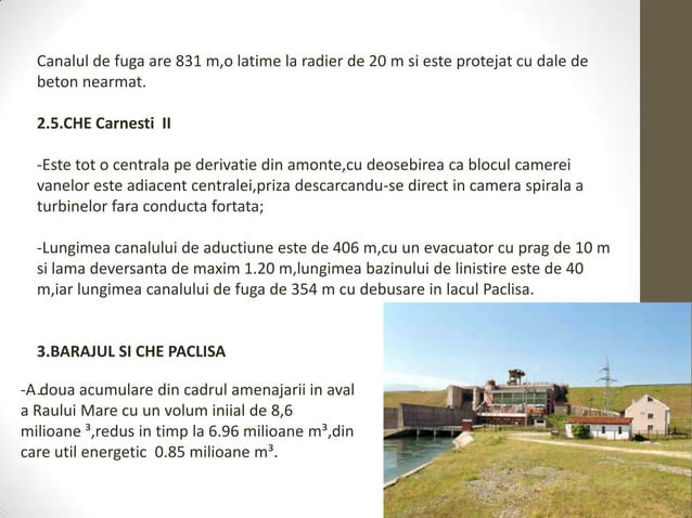 Importanta amenajarii raului raul mare | PPT | Free Download