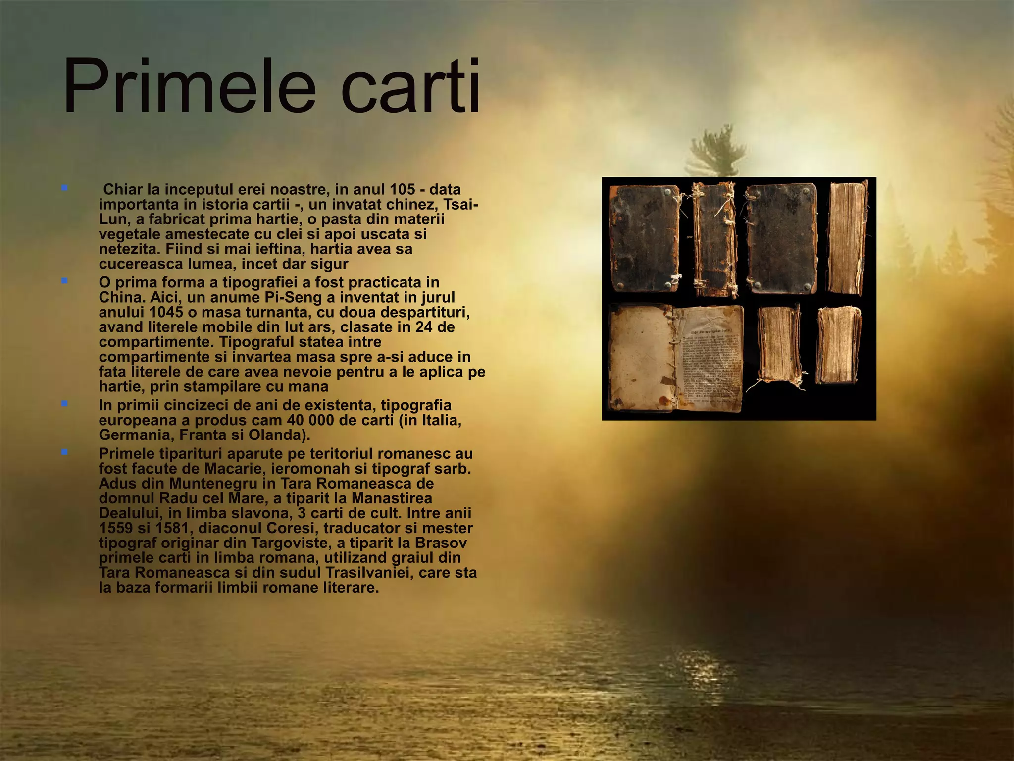 Importanta cartii in viata | PPT