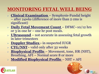 Important aspects of antenatal care | PPTX