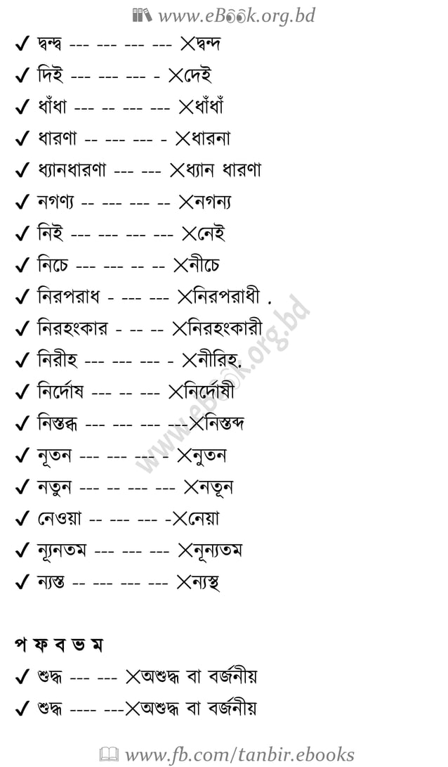 Important bangla spelling rules 18 [www.onlinebcs.com] | PDF