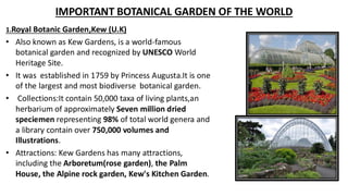 Important Botanical Garden of the world.pdf