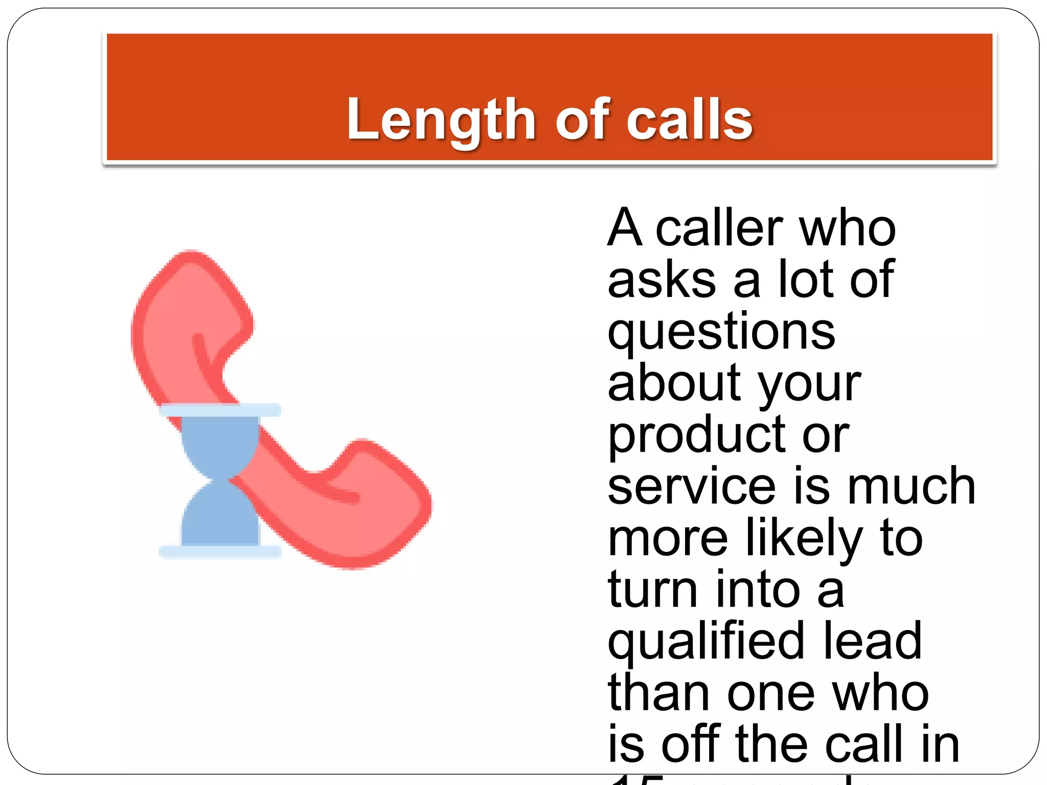 Important Call Tracking Metrics | PPTX