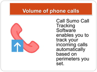 Important Call Tracking Metrics | PPTX