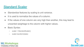 Important Concepts for Machine Learning | PPT