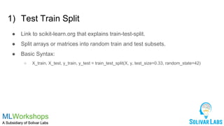 Important Concepts for Machine Learning | PPT