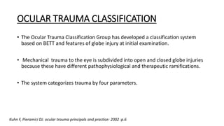Important considerations in trauma | PPTX