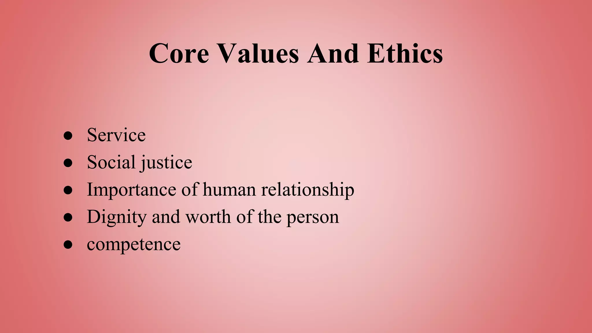 Important Core Values And Code Of Ethics For Social Worker.pptx