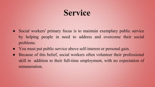Important Core Values And Code Of Ethics For Social Worker.pptx