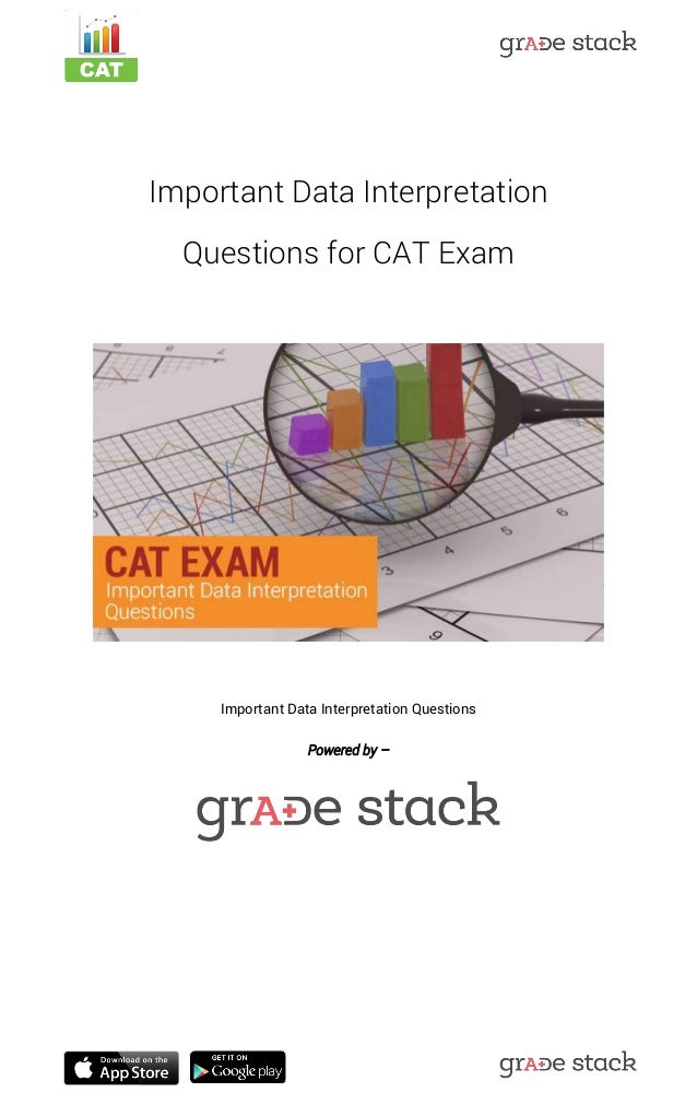 Important Data Interpretation Questions For CAT Exam important-data-interpretation-questions-for-cat-exam