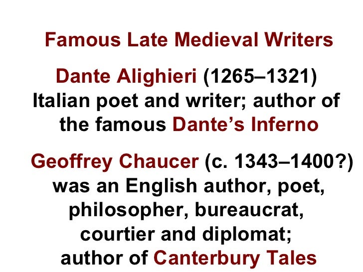 Important Dates In The Medieval & Renaissance Periods