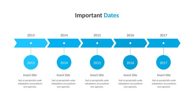 Important Dates Powerpoint Template.pptx | Free Download