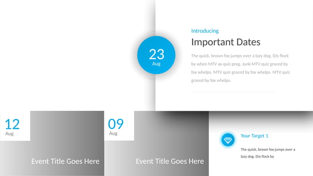 Important Dates Powerpoint Template.pptx | Free Download