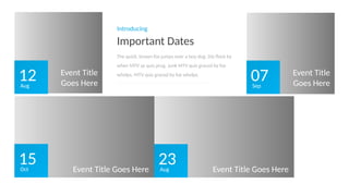 Important Dates Powerpoint Template.pptx