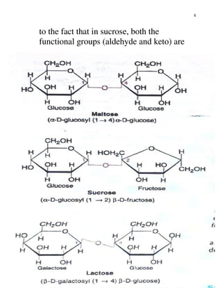 Important disaccharide | PDF