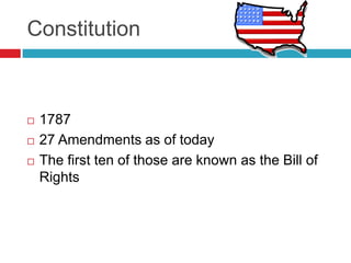 Important documents in us history | PPTX