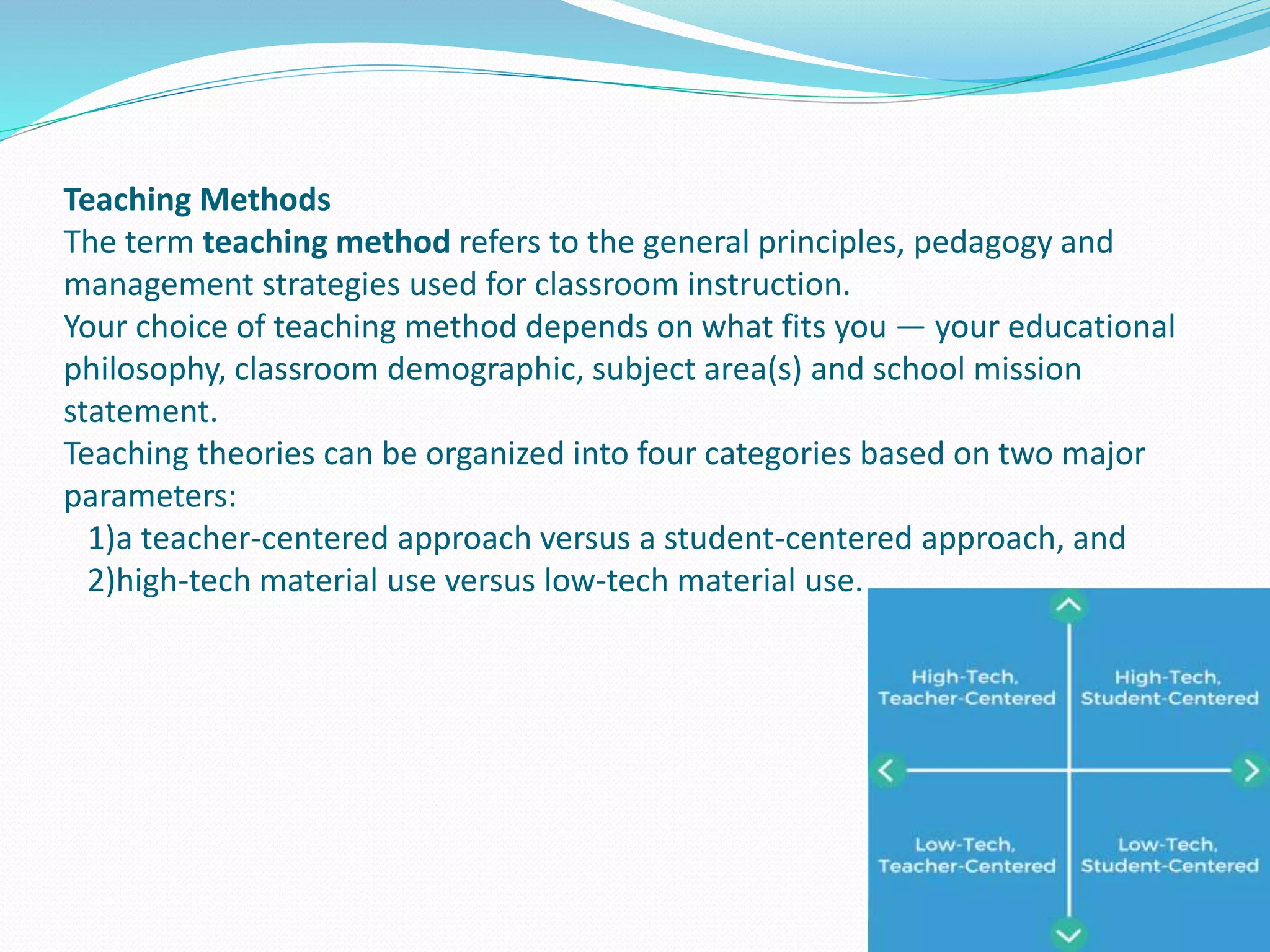 Important & effective teaching methods and techniques | PPTX