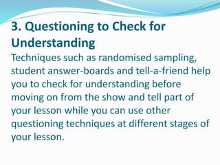 Important & effective teaching methods and techniques | PPTX