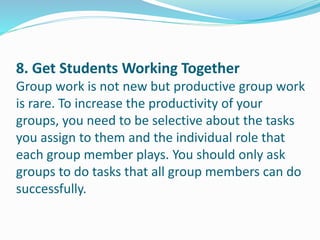 Important & effective teaching methods and techniques | PPTX