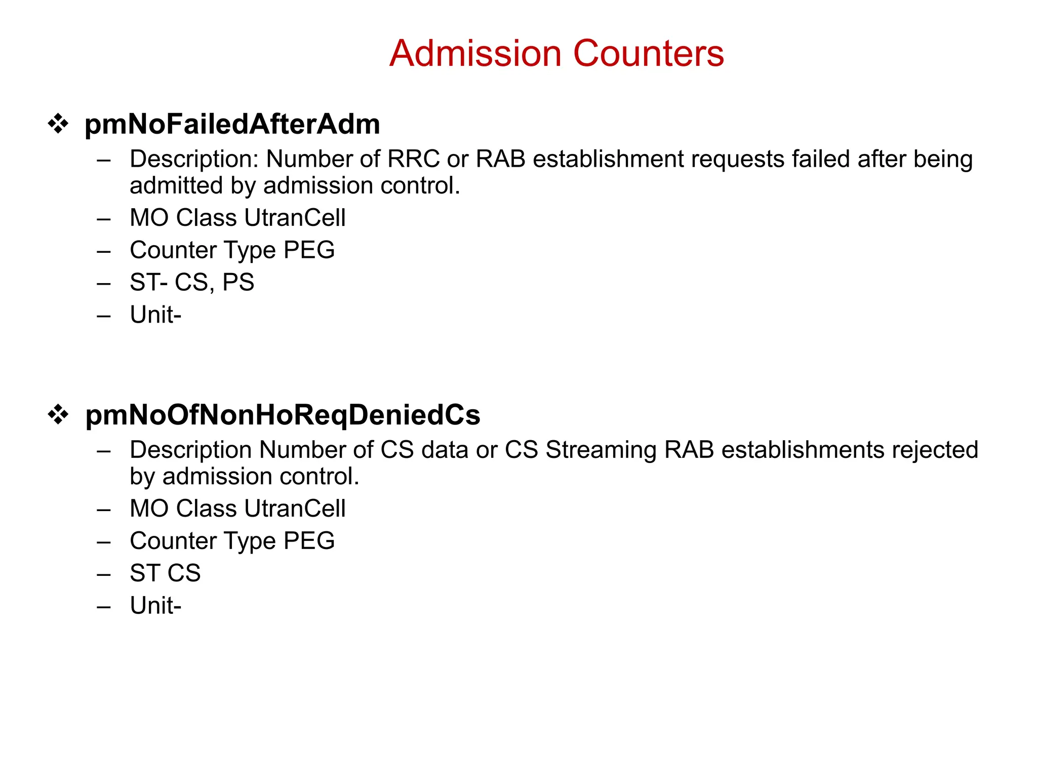 Important__Ericsson-WCDMA-RAN-Features-Parameters-and-Counters.pptx | Computer Networking ...