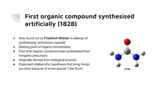 Important events in the field of biochemistry | PPTX