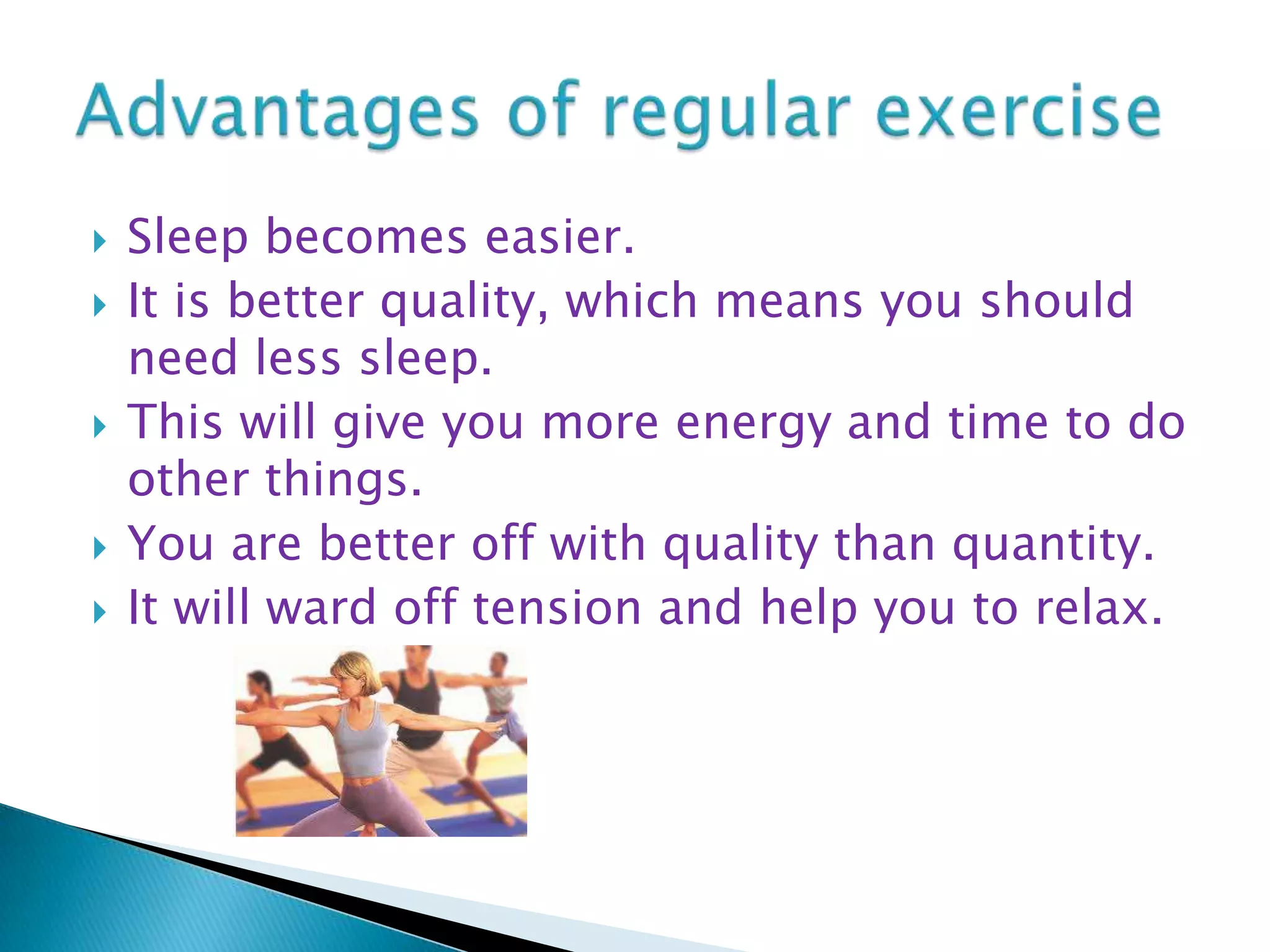 Why Exercise is Important | PPTX