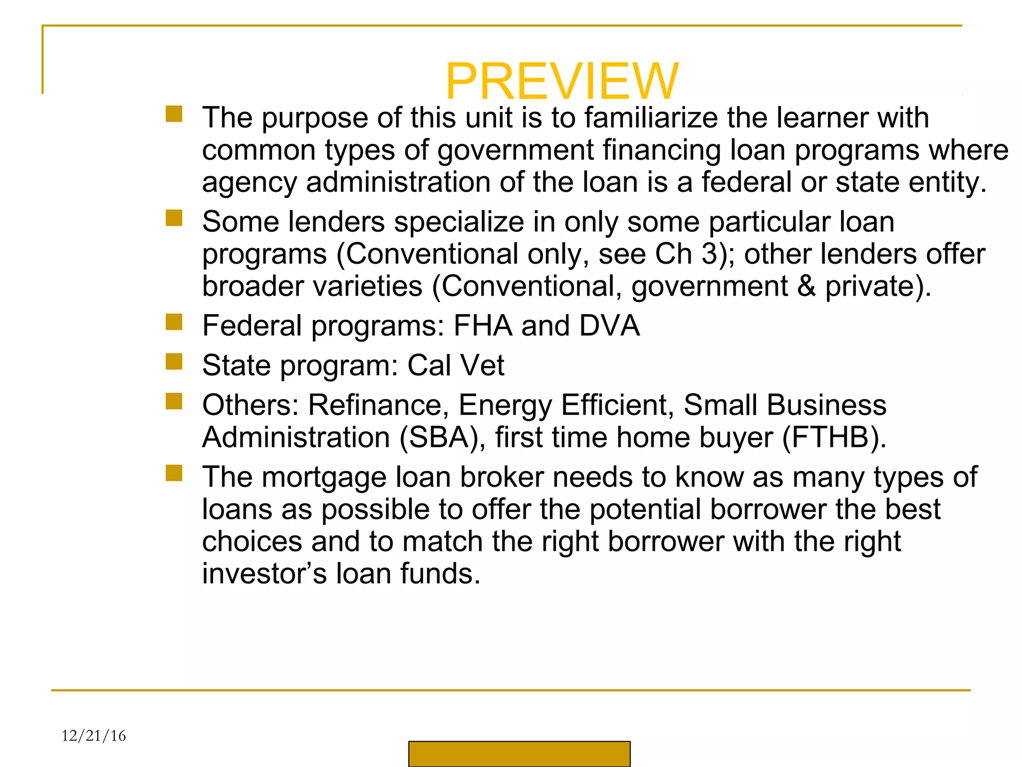 Important facts about fha loans by jim stepanian | PPT