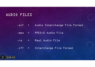 Important file extensions | PDF