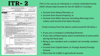 IMPORTANT FORMS UNDER INCOME TAX | PPT | Free Download
