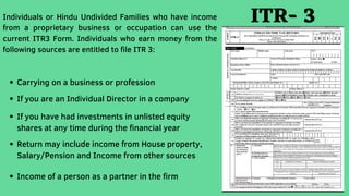 IMPORTANT FORMS UNDER INCOME TAX | PPT | Free Download