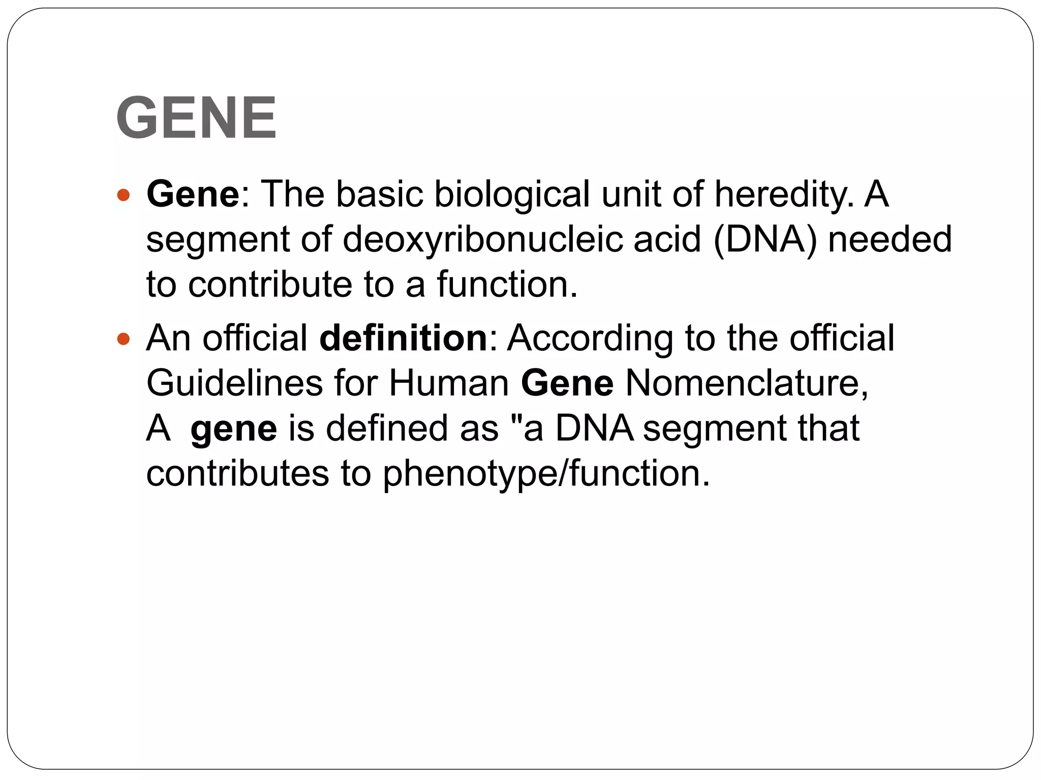 Important genetics terminology | PPTX