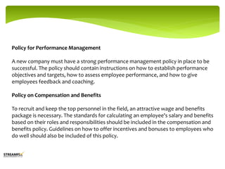 Important HR Policies for Start-up Company in India.pdf